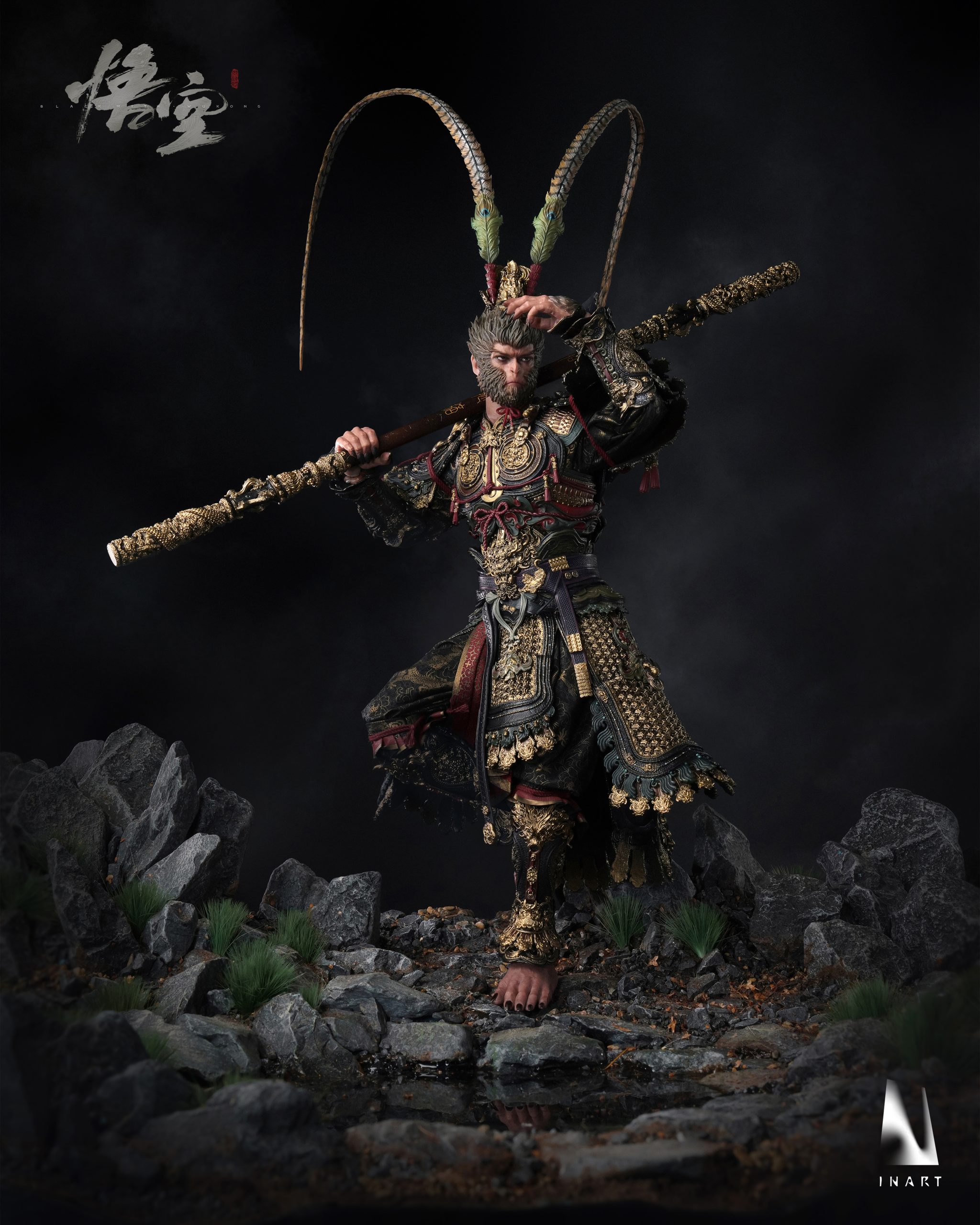 Black Myth: Wukong Destined One Monkey King's Armor Set 1/6 Collectible ...